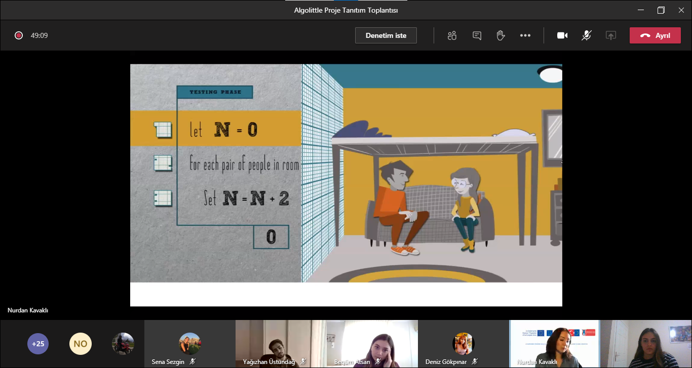 IDU Meeting with Students - Algolittle